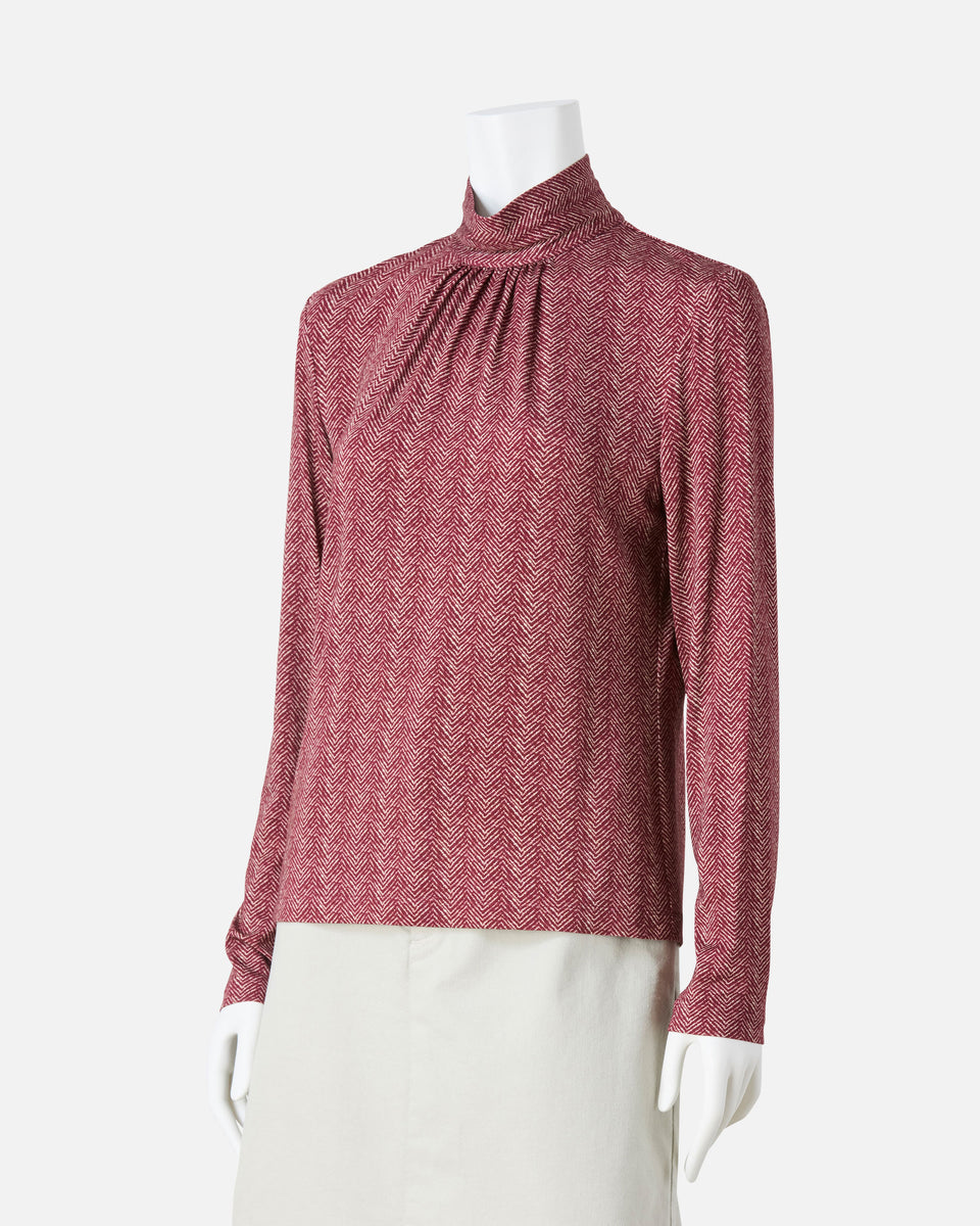 jun ashida - ジャージープリントプルオーバー | ONLINE STORE